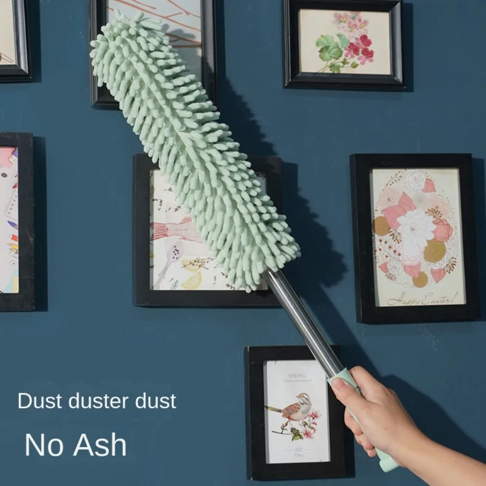 Plumeau-depoussiérant,Plumeau Flexible Télescopique et Magique,Brosse à ...
