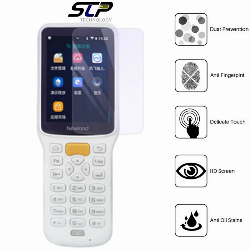 Newland MT30 데이터 수집기 PDA HD 스크래치 방지 보호 스크린 소프트 필름 용 2.8 인치 나노 섬유 방폭형 연질 필름