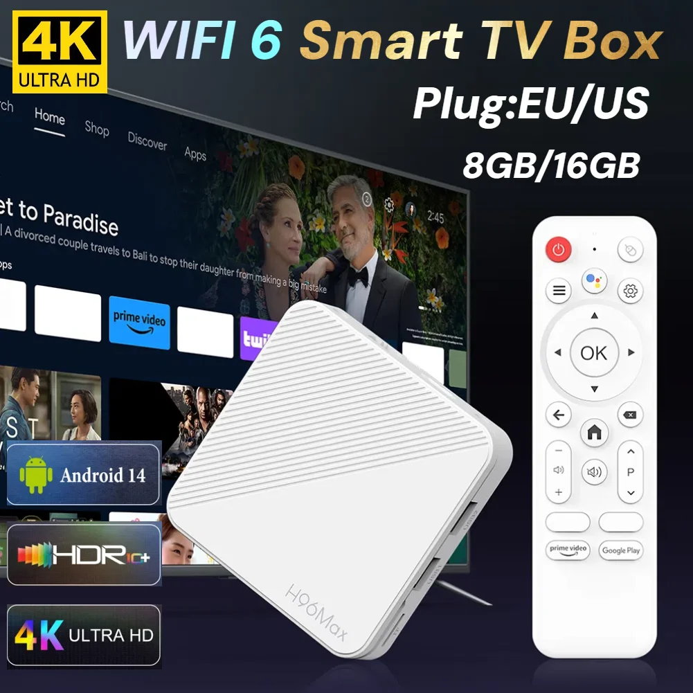 Smart-TV-Box-4K-2GB-RAM-8GB-16GB-ROM-decodificador-Android-14-0-WiFi-BT ...