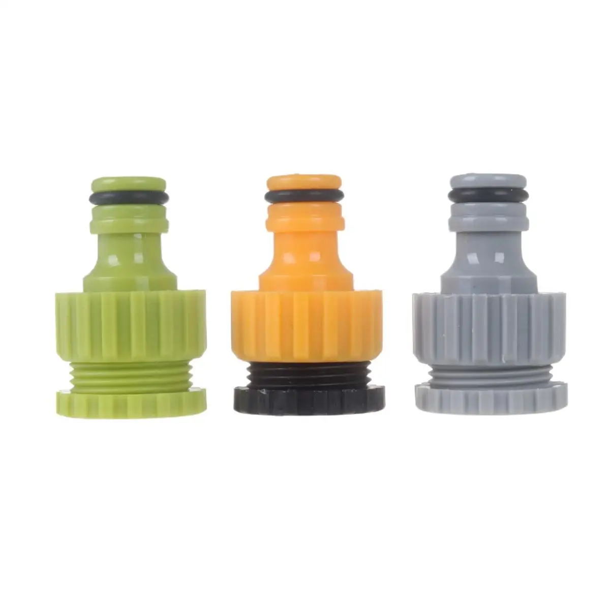 1PC Garden Hose Quick Connector Yellow Green Grey 1/2 Inch Pipe Coupler ...