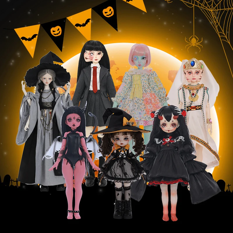 BJD Doll 1/6 1/4 Art Toys for Friend Halloween Toys Gifts Variety Of ...