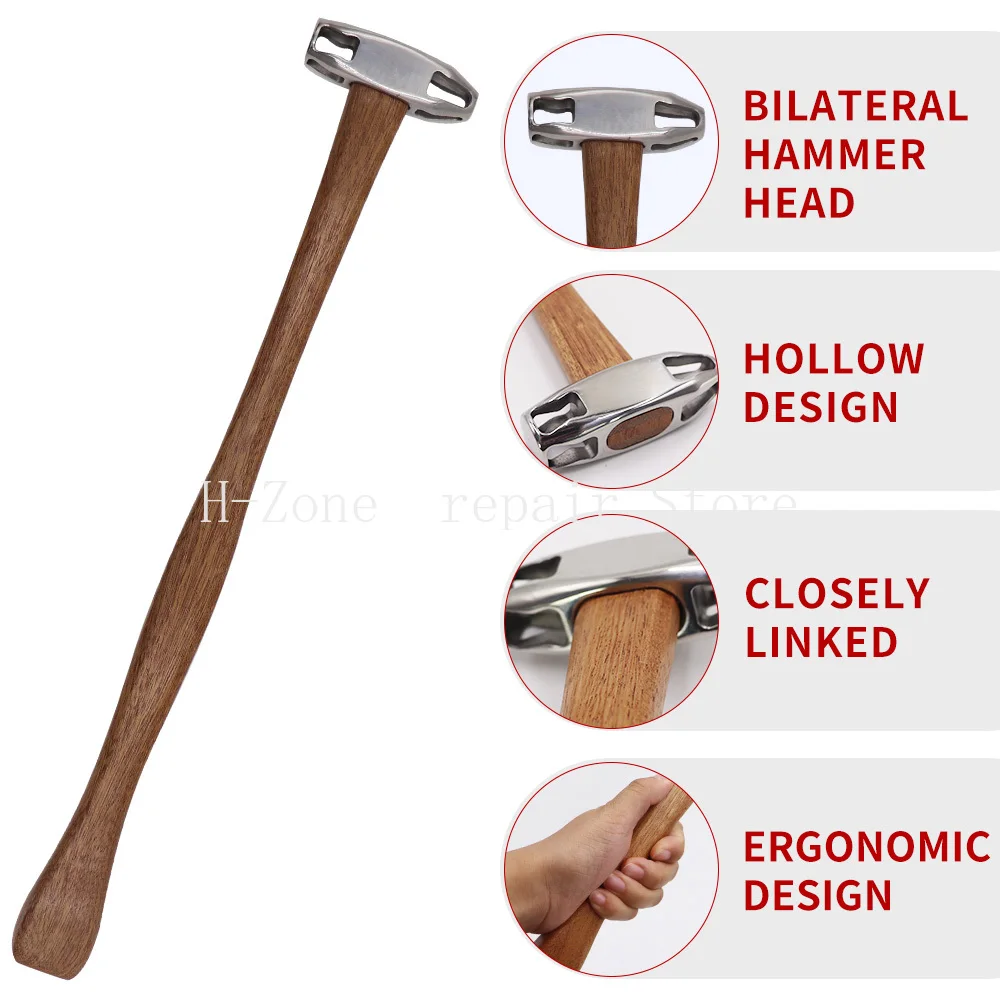 Stainless steel shaping hammer car bump repair hammer seamless repair ...