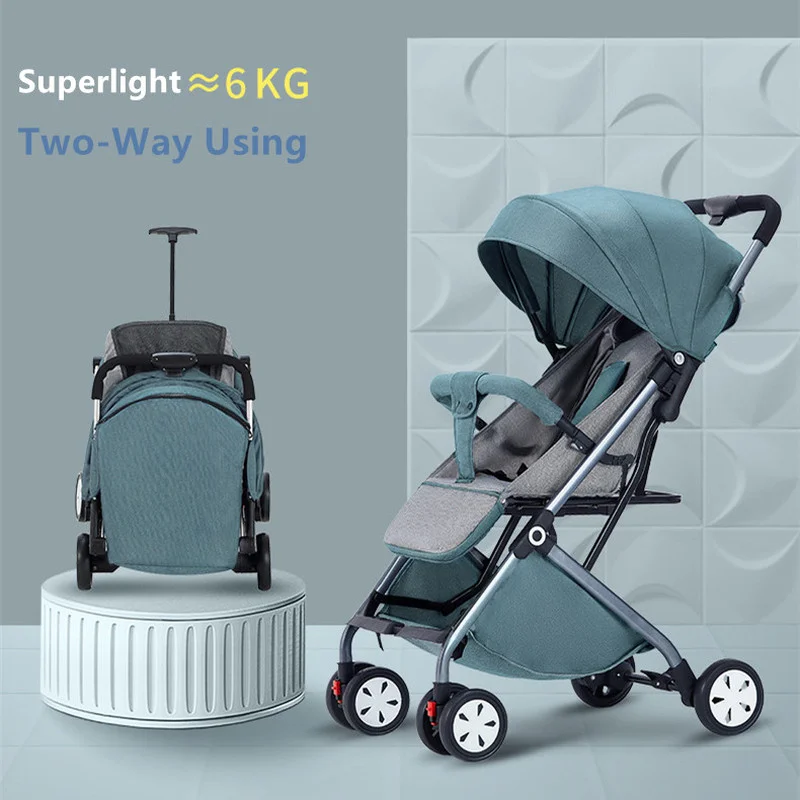 Lightweight-Baby-Two-way-Stroller-one-button-folding-Portable-Baby ...