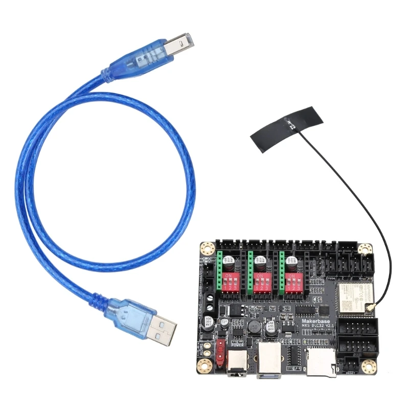 MKS-DLC32-Mainboard-Controller-32bits-GRBL-CNC-Offline-Control-Board ...