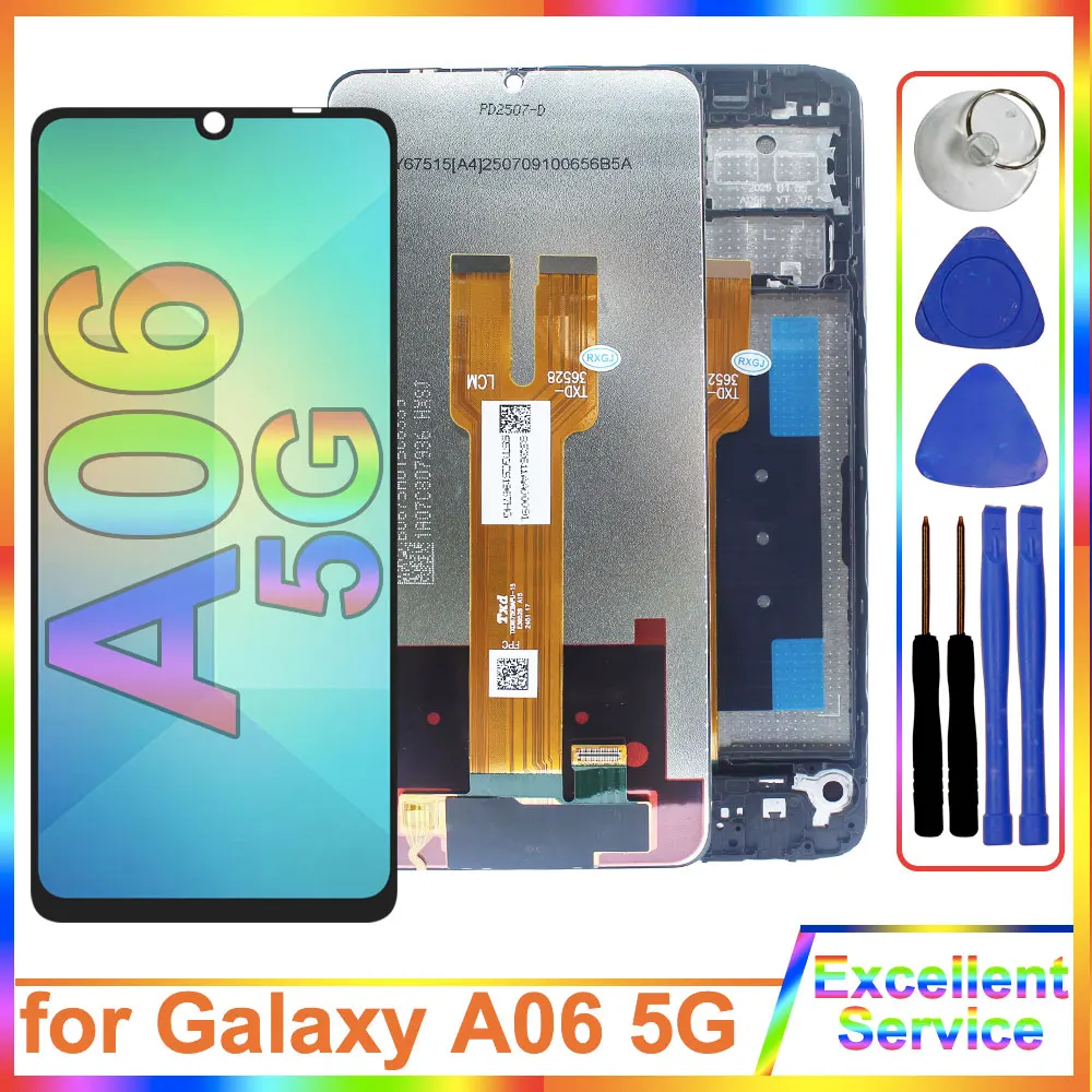 6.7''LCD for Samsung A06 5G A066B LCD Display Touch Screen Digitizer ...