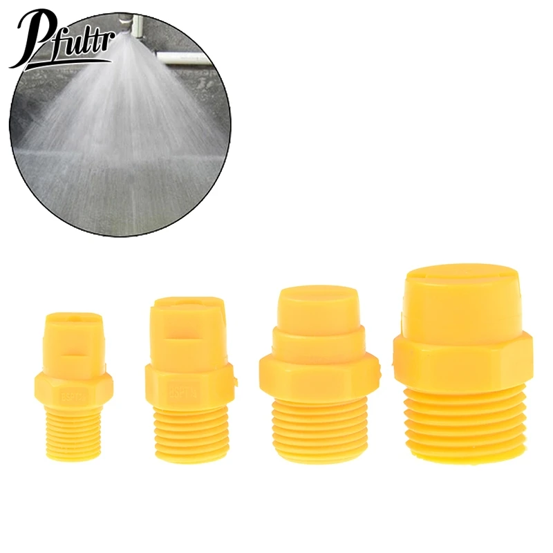 1Pcs Plastic Vee Jet Flat Fan Spray Nozzle 1/8" 1/4" 3/8" 1/2 ...