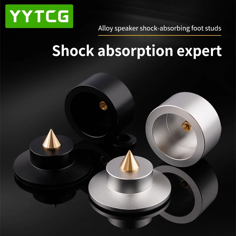4PCS-Aluminum-alloy-Audio-Amplifier-Shock-Absorber-Foot-Studs-High ...