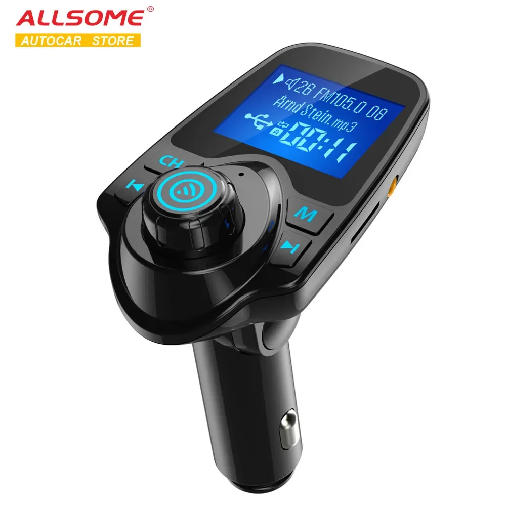 ALLSOME-Bluetooth-Wireless-Car-Mp3-Player-Handsfree-Car-Kit-FM ...