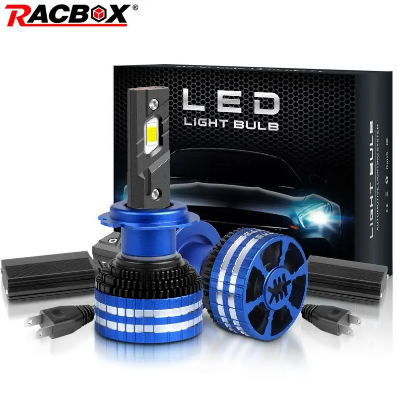 Bombillas LED CANBUS H7 de 150W, faros LED H4 H1 H11 H8 H9, ventilador ...