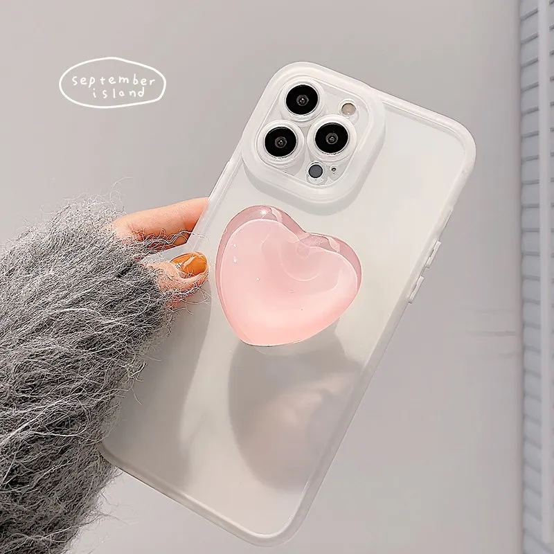 Korean-Crystal-Love-Heart-Grip-Tok-Handle-Expanding-Phone-Ring-Holder-Glitter-Stand-For-Girl ...