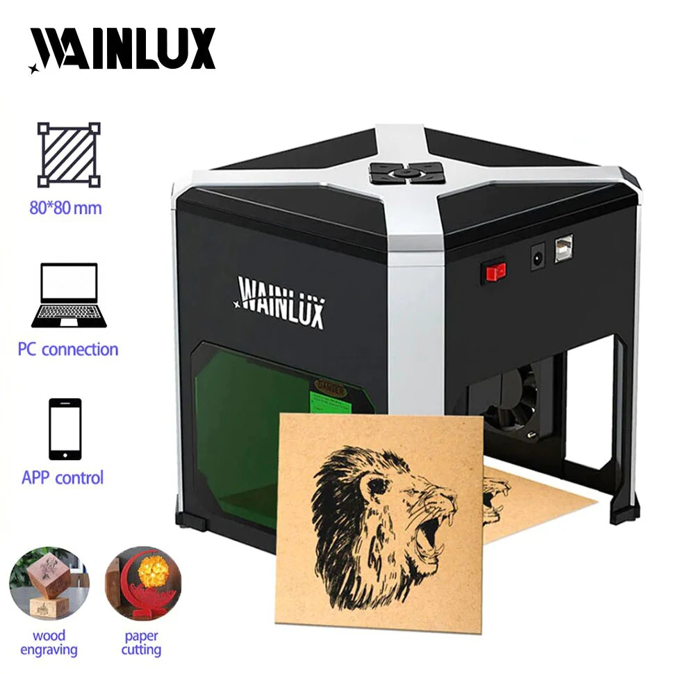 Wainlux-K6-Pro-Laser-Engraver-3000mw-Bluetooth-Mini-CNC-Laser-Engraving ...