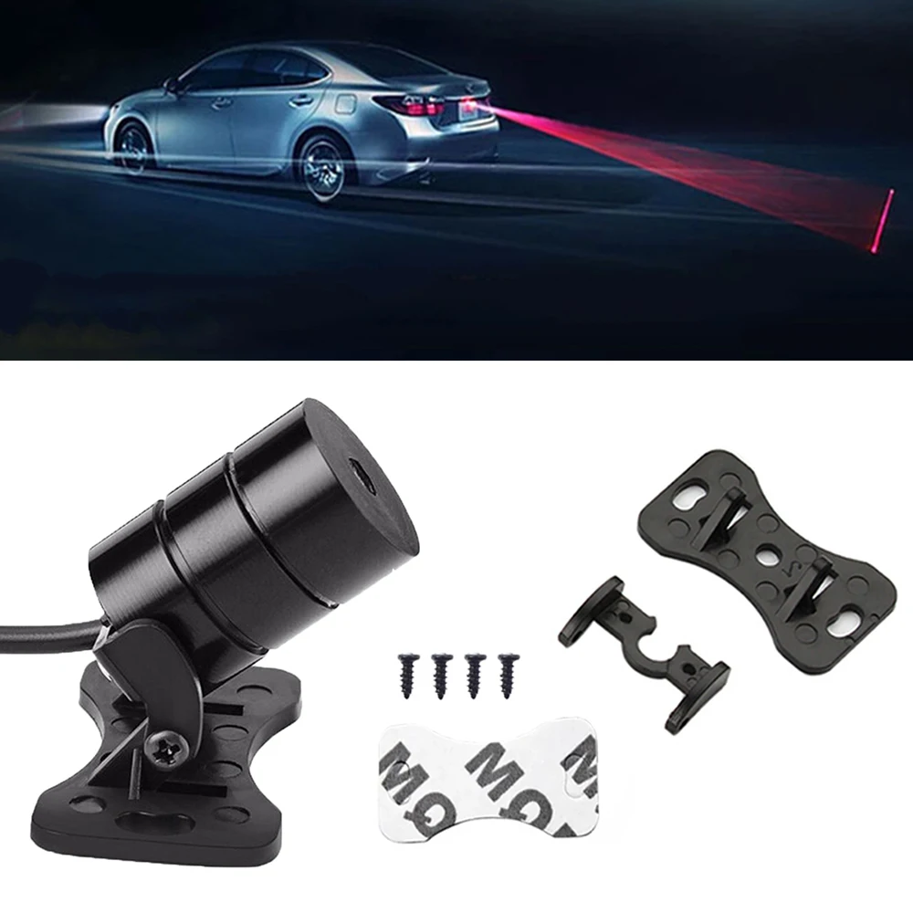 Car Led Anti Collision Warning Light Brake Parking Lamp Rearing Car ...