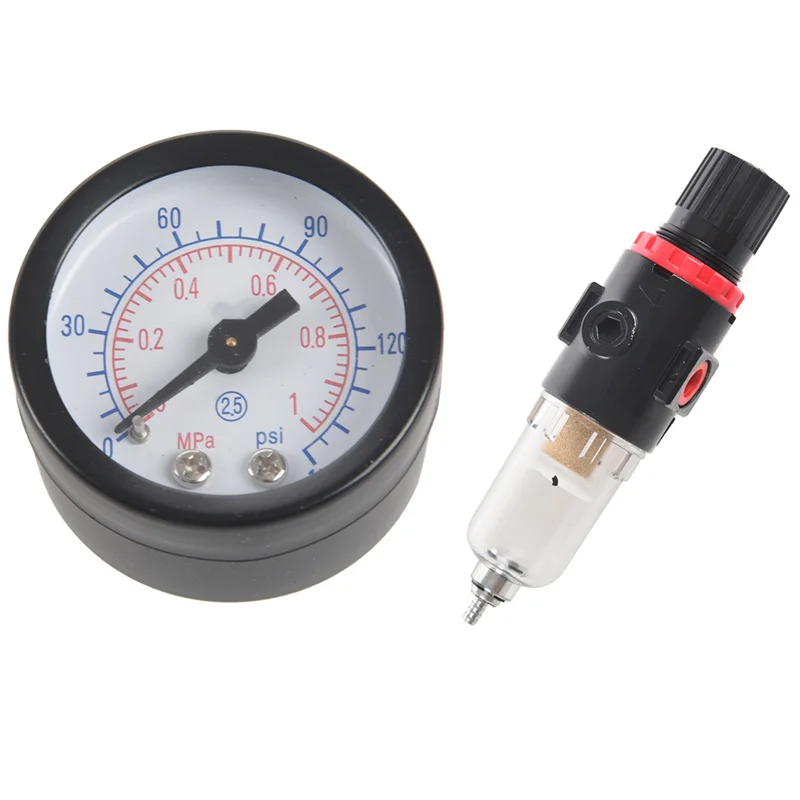 Y50A-4Pcs 1/4 Air Compressor Filter Water Separator Trap Tools Kit With ...