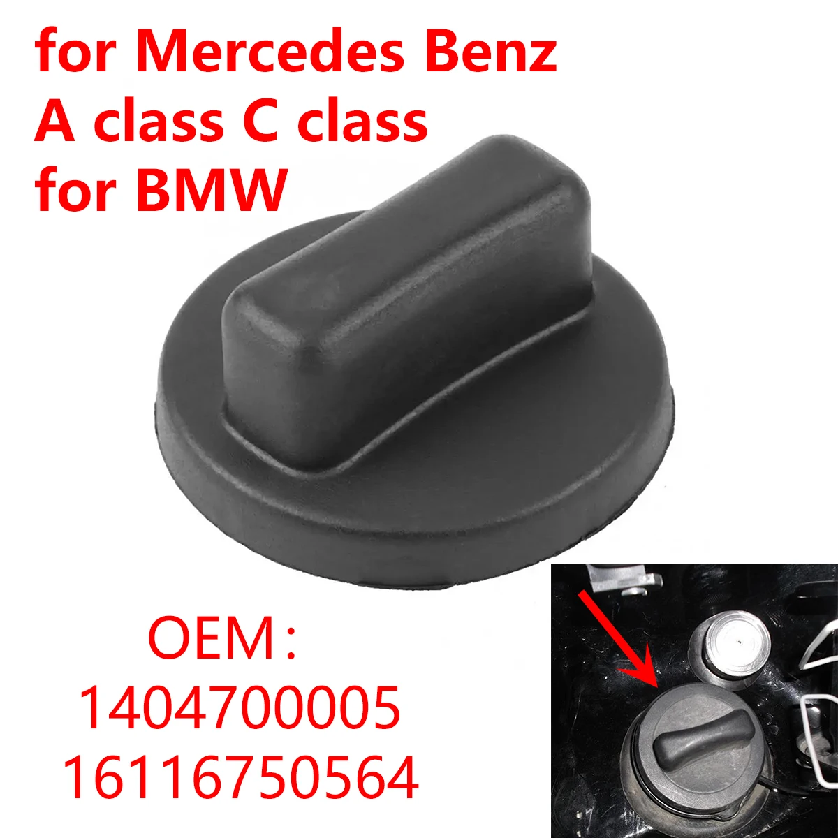 1404700005 Car Inner Fuel Tank Cap Gas Filler Cover 16116750564 for ...