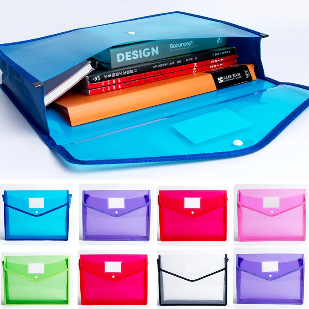 A4-File-Folder-Stationery-Storage-Folder-Waterproof-File-Organizer ...