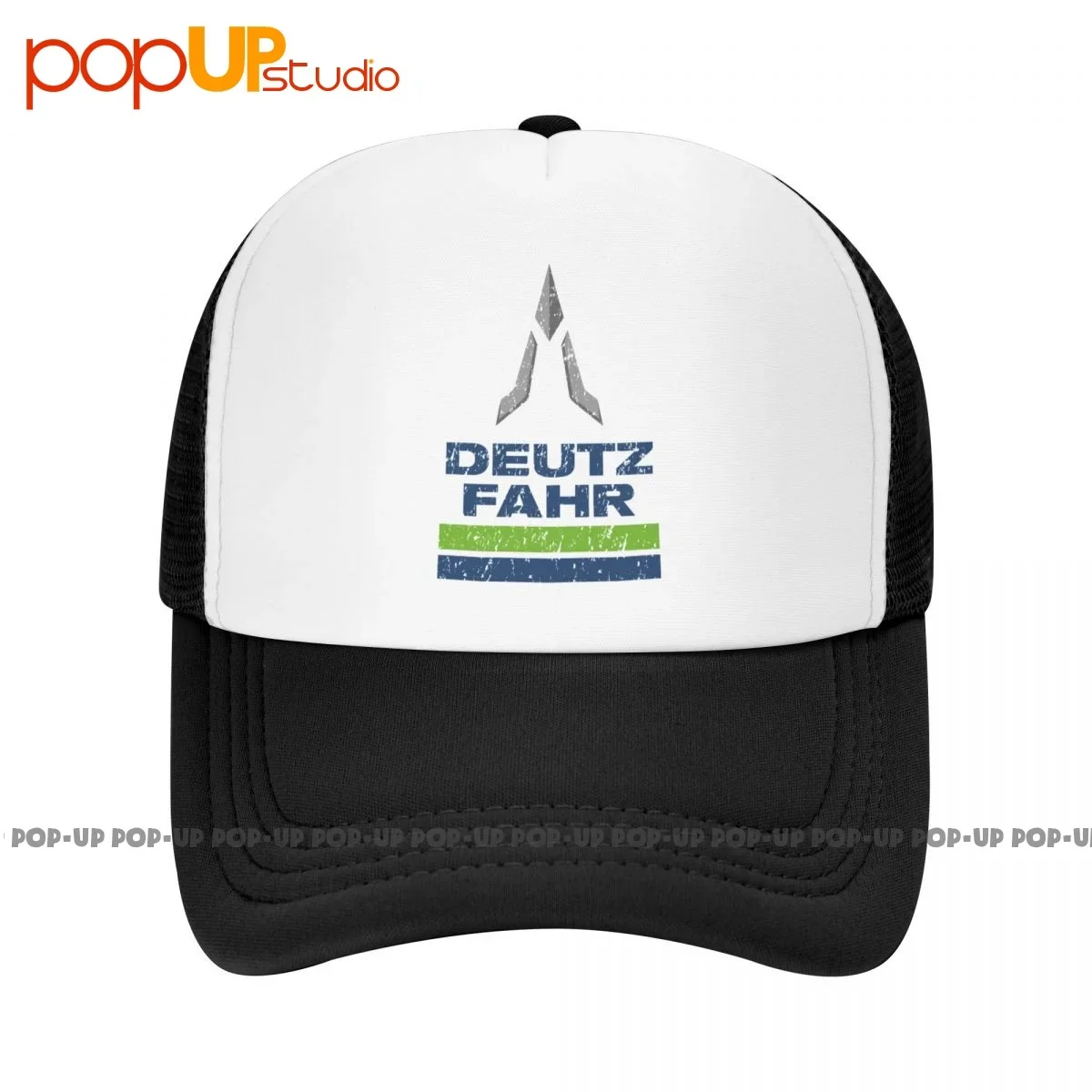 Deutz Fahr Tractor Logo Baseball Cap Trucker Hats Breathable Sunscreen ...