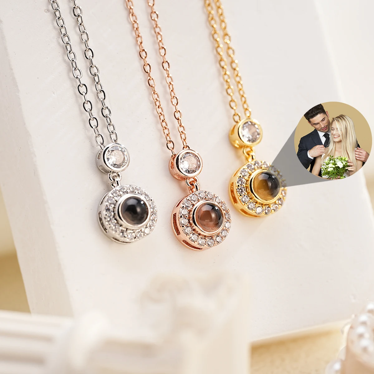 Custom-Projection-Necklace-For-Women-Personalized-Projection-Picture ...