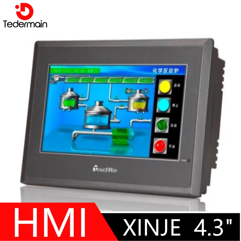 XINJE HMI 4.3 pouces TouchP1 TG465 MT TG465 UT TG465 ET TG465 XT HMI Écran Tactile Prend En ...