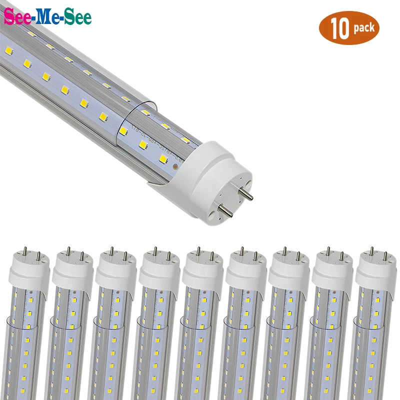 10pcs-lot-5FT-1-5M-46W-4100lm-T8-LED-Bulb-Tube-Light-Single-Fixture ...