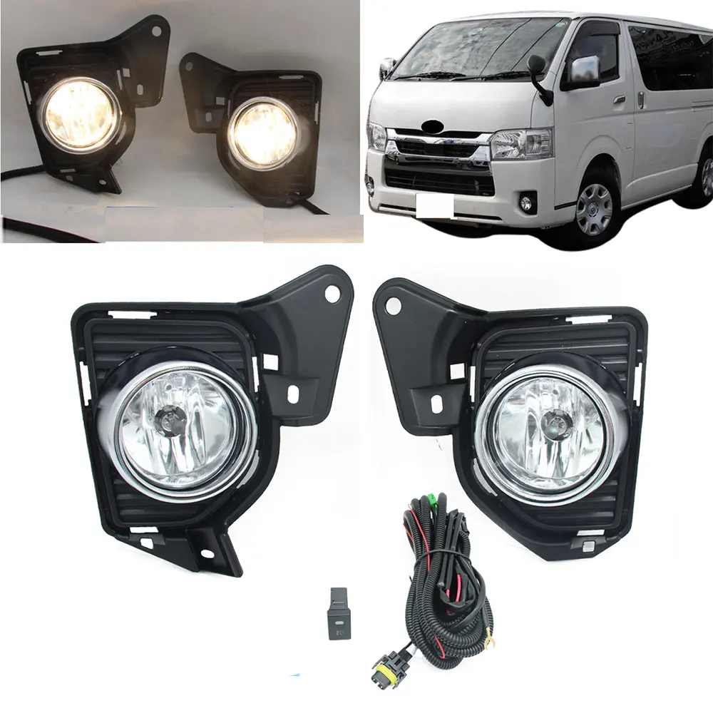 Car-Foglight-Bar-Lights-For-TOYOTA-HIACE-2014-2015-A-Pair-Daytime ...