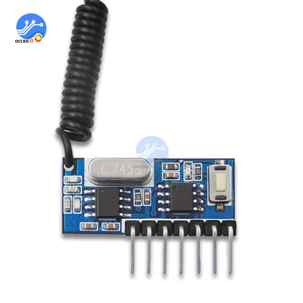 433mhz-Wireless-4-Channel-RF-Receiver-1527-EV1527-PT2262-Learning-Code-Decoder-Module-For-Remote ...