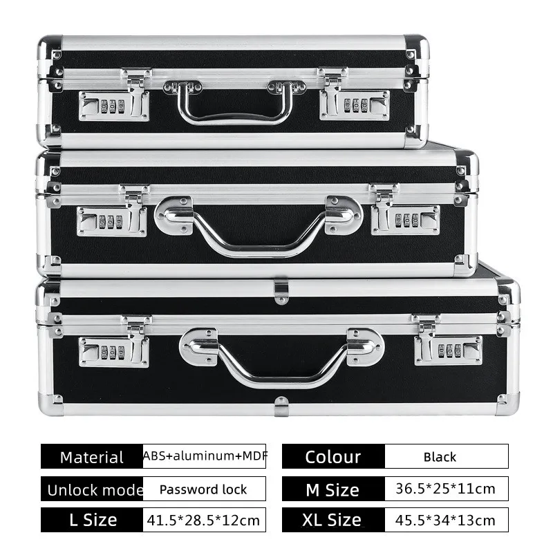 Aluminum-Tool-Box-Potable-Password-Toolbox-Safety-Instrument-Case ...