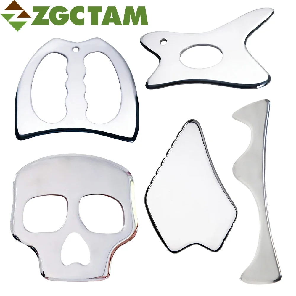 Stainless-Steel-Gua-Sha-Scraping-Board-IASTM-Therapy-Massage-Tools ...