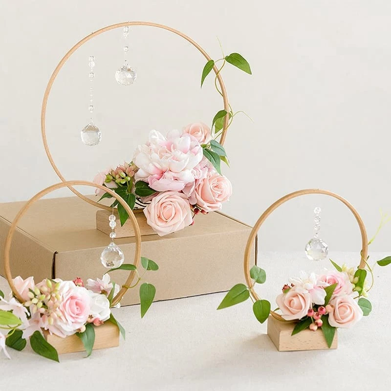 Centros De Mesa Con Aros Y Flores | atelier-yuwa.ciao.jp