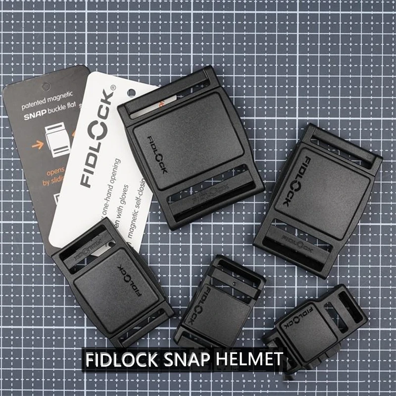 EDC Tactical FIDLOCK SNAP HELMET Buckle Multi-purpose Quick Release ...