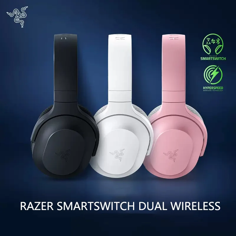 Razer barracuda x sem fio jogos fone de ouvido móvel 2022 modelo 2.4ghz ...