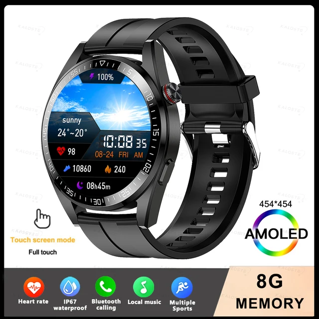 2022 New Bluetooth Call Smart Watch 454*454 AMOLED 1.39 Inch Screen ...