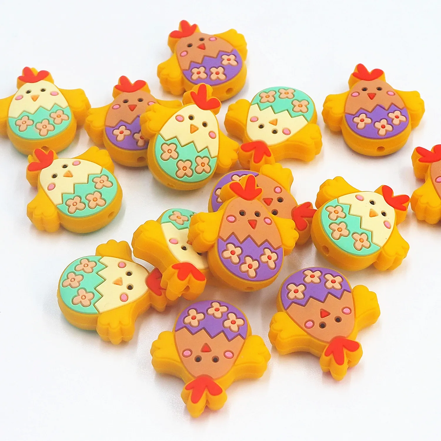 Chenkai-10PCS-Easter-Egg-Focal-Beads-For-Pen-Beadable-Pen-Silicone-Charms-Character-Beads-For ...