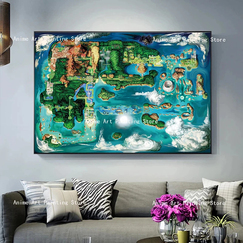 Pokemon Hoenn Map Wallpaper