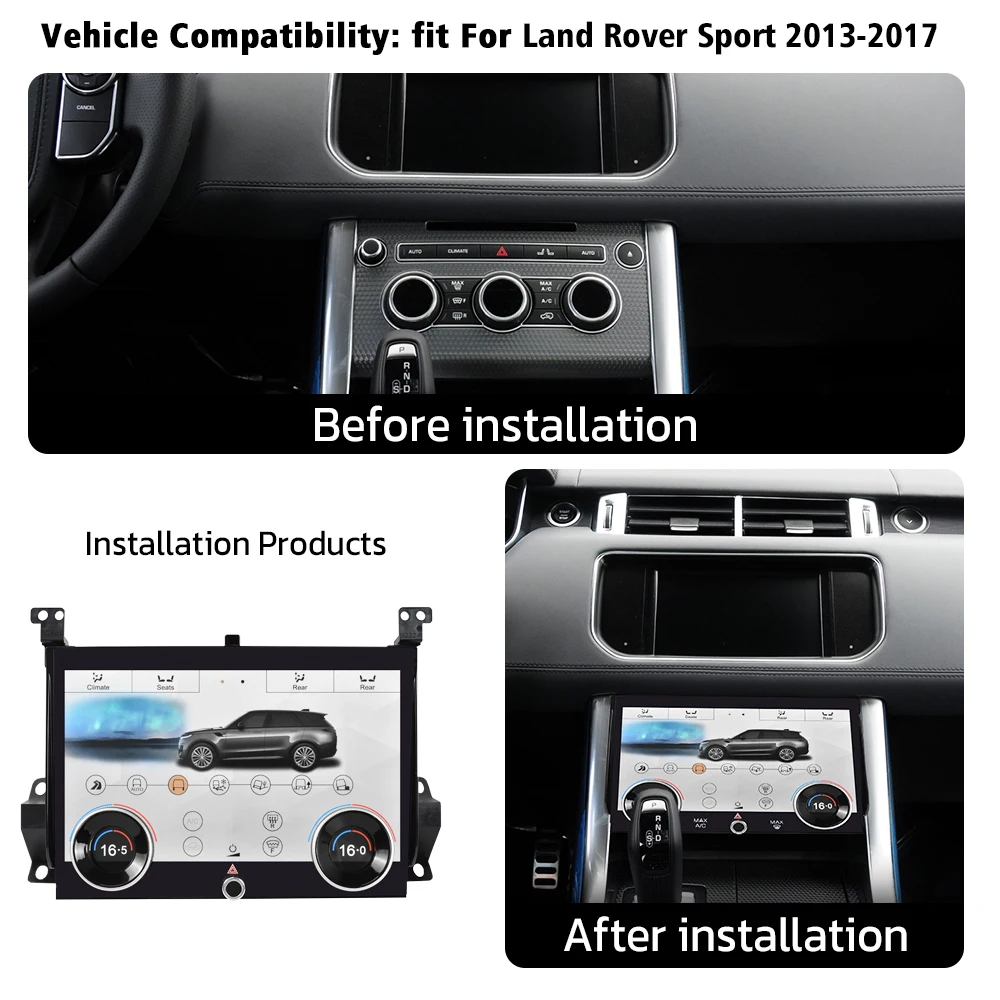 New-Upgrade-10-4-Inch-AC-Panel-For-Range-Rover-Sport-L494-2013-2017-Air ...