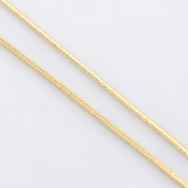 Soldered Brass Snake Chain, Golden, 1mm| | - AliExpress