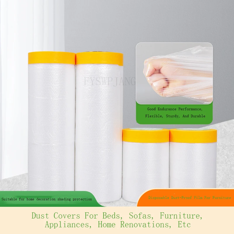 Furniture-Dust-Proof-Film-Furniture-Wall-Disposable-Dust-Proof-Film-Bed ...