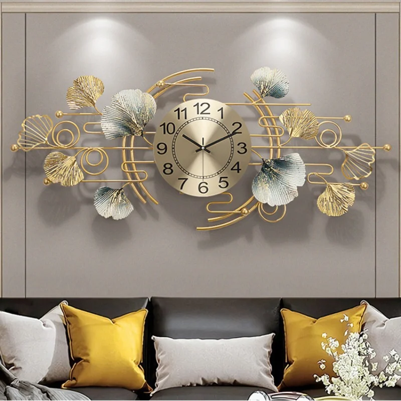 Light-Luxury-Wall-Clock-Porch-Decorative-Living-Room-Home-Fashion-Art ...