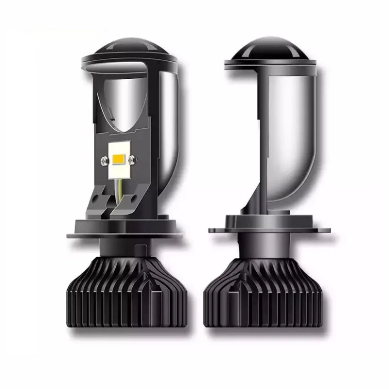 초강력 안개등 전조등 자동차 Led Y7 H4 레이저 프로젝터 미니 렌즈 자동 헤드 라이트 전구 키트 티몬