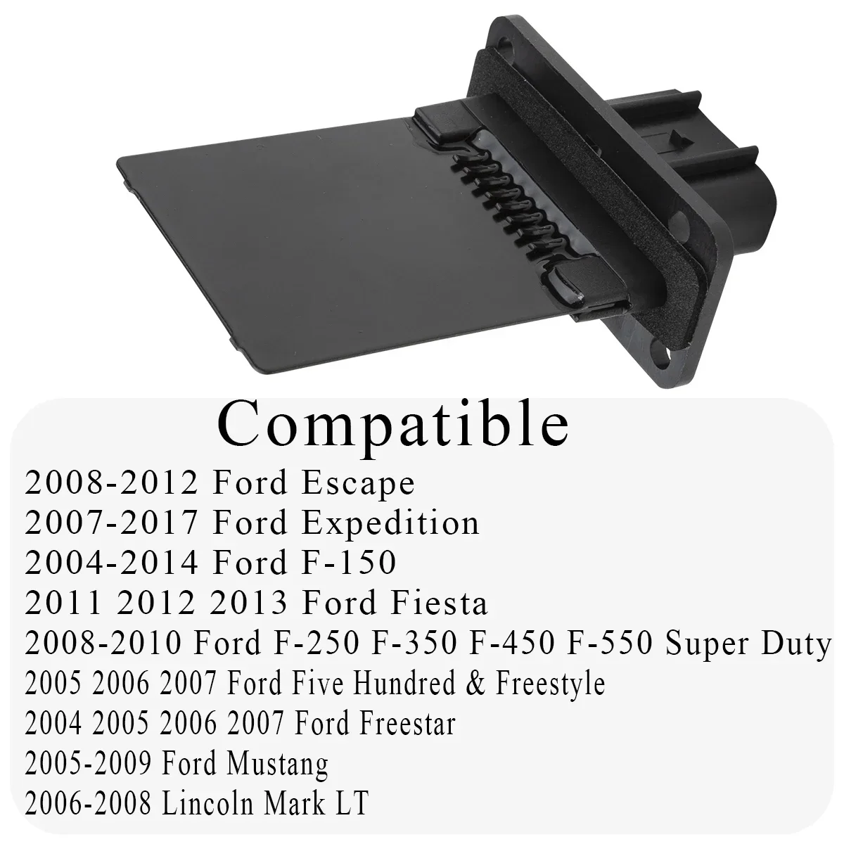 HVAC Blower Motor Resistor For Ford F-150 250 350 450 Expedition Fiesta ...