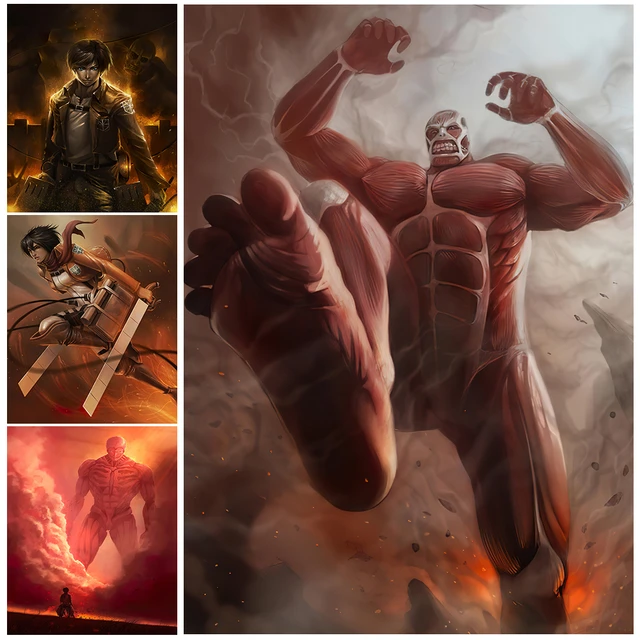 Attack On Titan Colossal Titan Wall