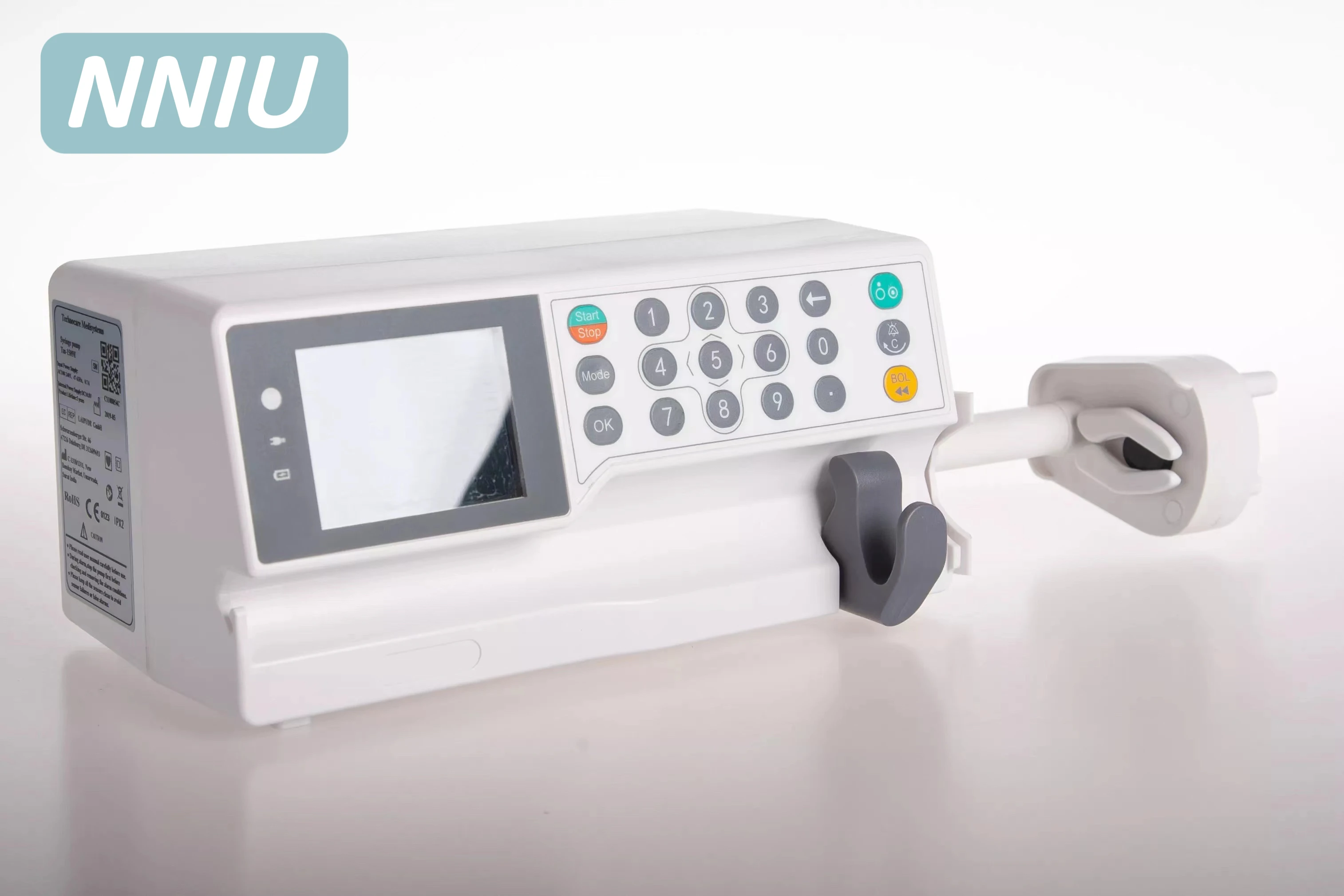 Bomba de seringa médica portátil bomba de infusão industrial animal ...