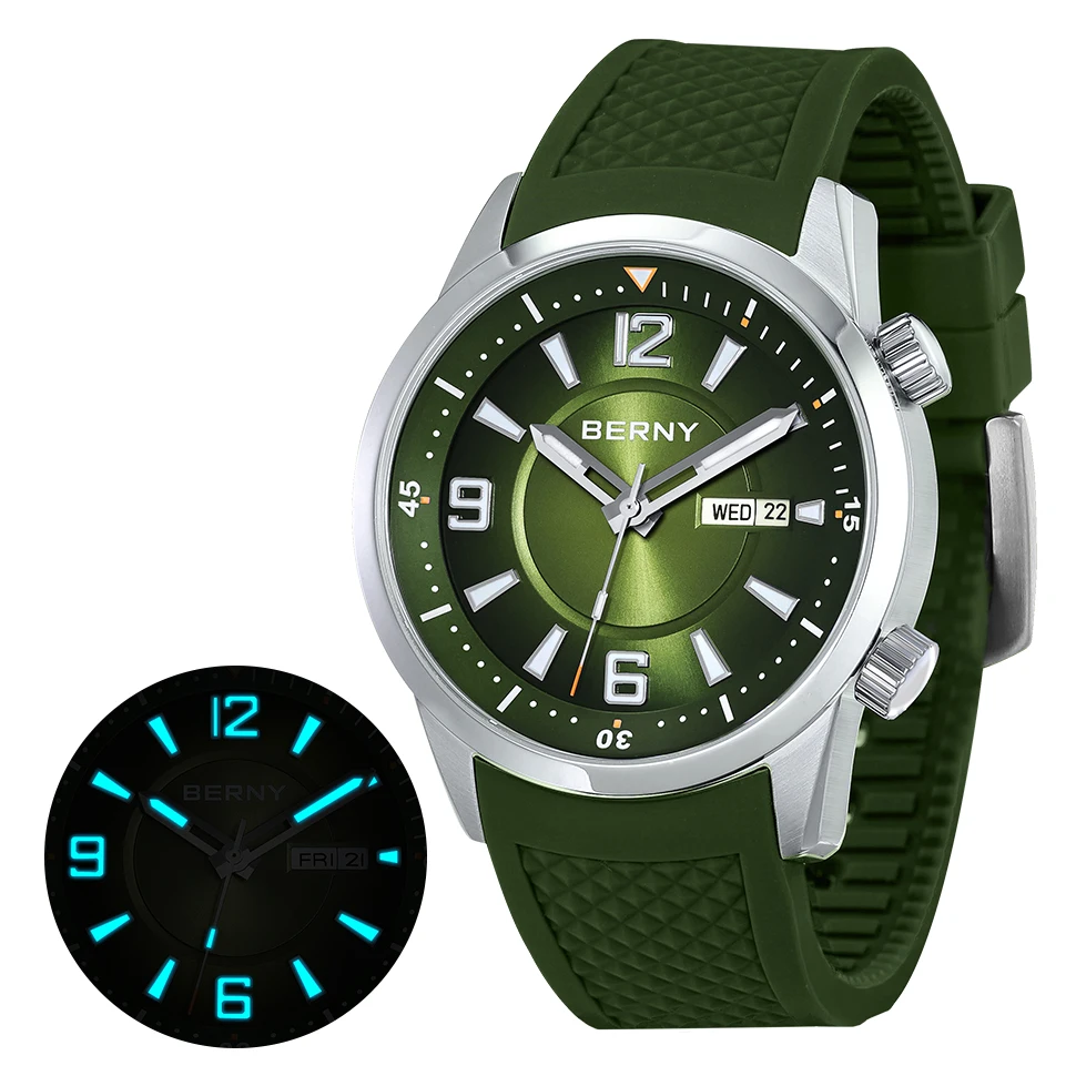 BERNY-Diver-Watch-for-Men-Automatic-Mechanical-Polaris-Wristwatch-Super-Luminous-20ATM ...