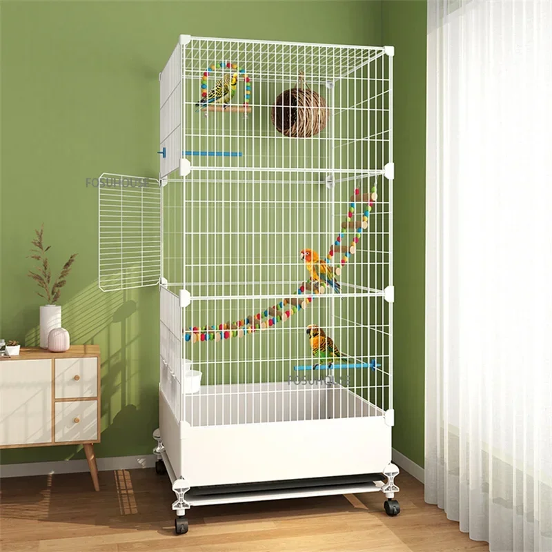 Gaiolas-modernas-para-p-ssaros-gaiola-grande-para-papagaio-casa ...