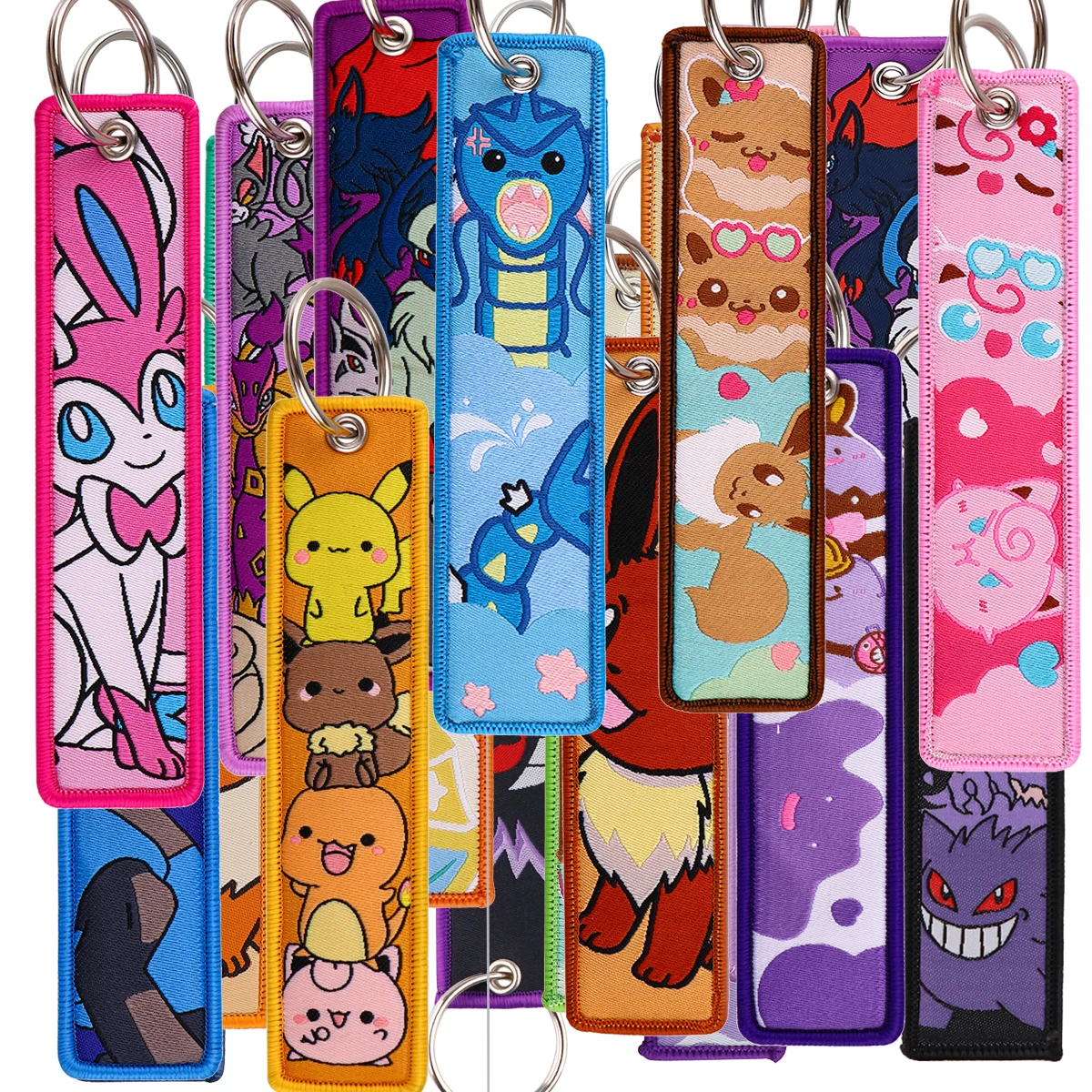 Anime-Cool-Key-Tag-Cartoon-Embroidered-Jet-Keychain-For-Motorcycles ...