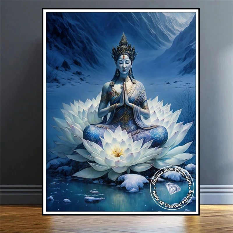 Buddha Lotus Flower Art