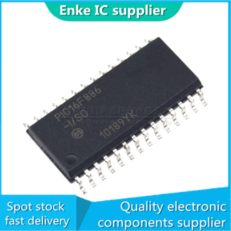 1pcs-10pcs/lots PIC16F886-I/SO PIC16F886 16F886 SOP28 IC MCU 8BIT 14KB ...