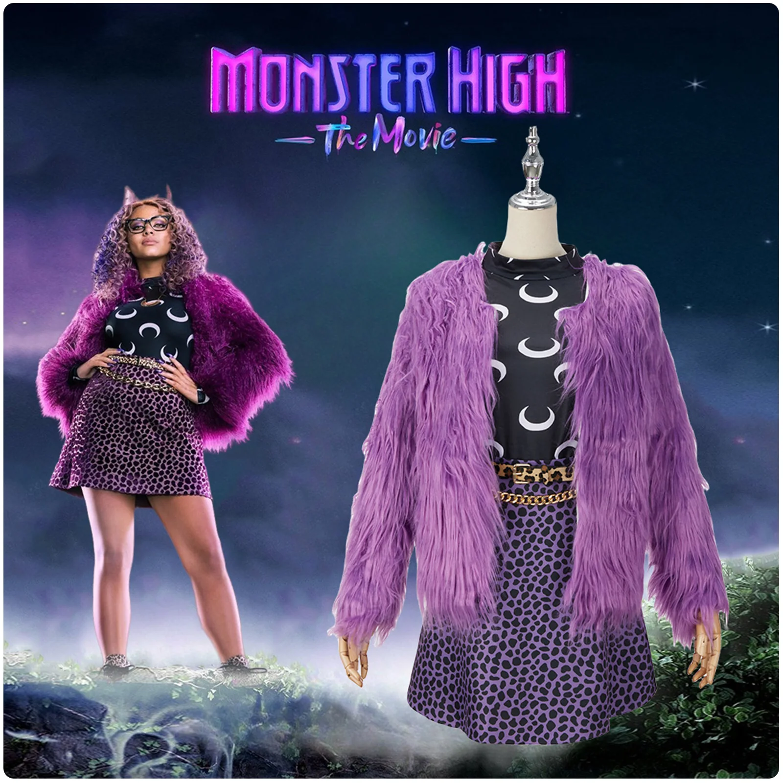 Monster-High-Cosplay-Frankie-Stein-Clawdeen-Wolf-Draculaura-Cosplay ...