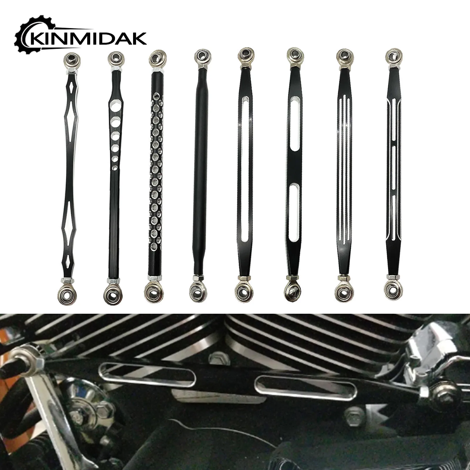 Motorcycles-Shift-Linkage-Gear-Shifter-CNC-330mm-Aluminum-Fit-For ...