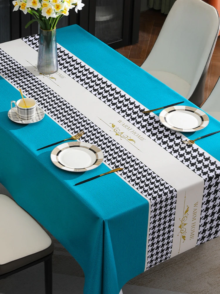 Nordic Simple Rectangular Tablecloth Table Cloth Rectangular Table ...