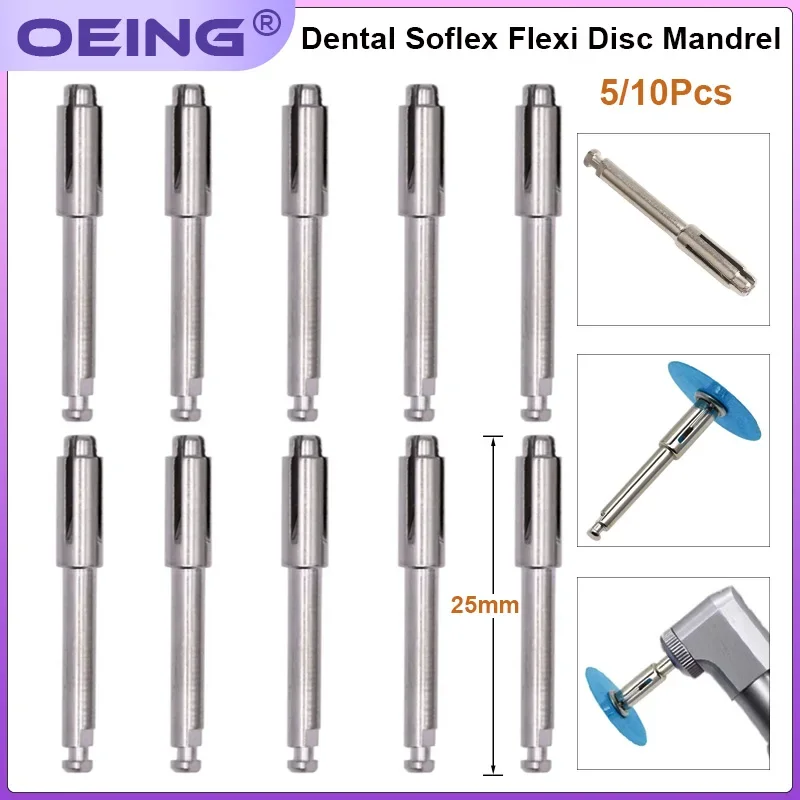 Mandril de disco flexible Soflex Dental, discos de pulido, varilla de ...